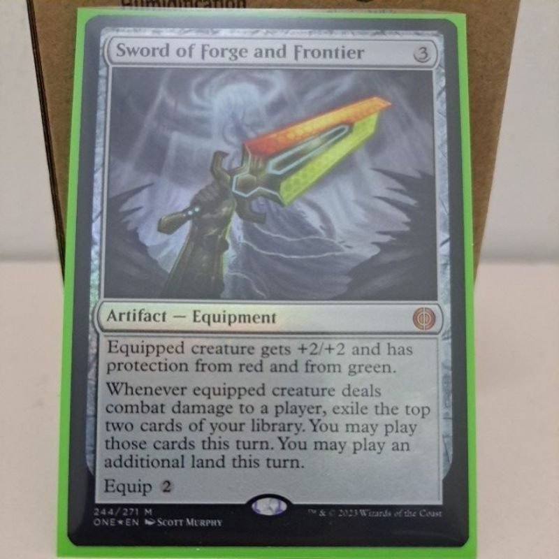 MTG Sword of Forge and Frontier (FOIL)(ONE)(Mythic) | Shopee Malaysia