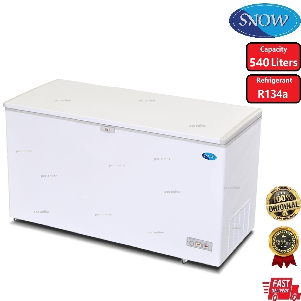 Snow LY600LD Chest Freezer /Peti Sejuk Daging / Peti Sejuk Beku (540 L ...