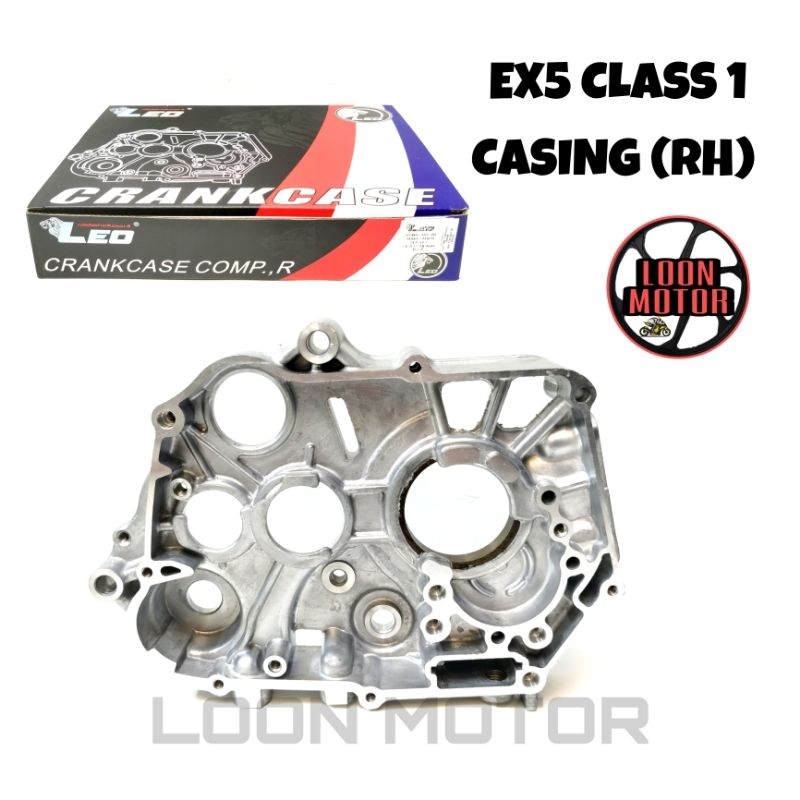 EX5 CLASS 1 CRANKCASE / CASING (RH) - LEO THAILAND | Shopee Malaysia