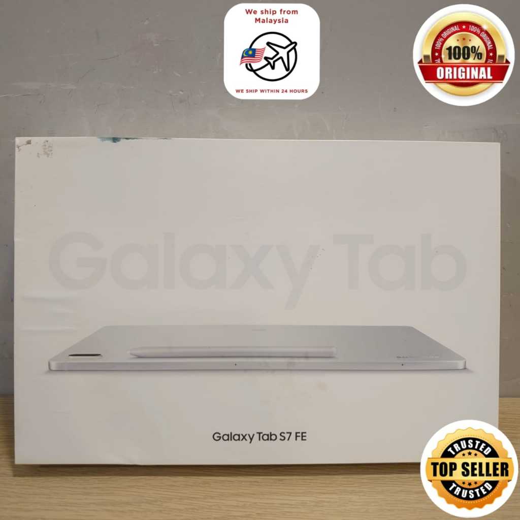 SAMSUNG ORIGINAL BOX / KOTAK GALAXY TAB S7 FE 100% ORIGINAL USE ...
