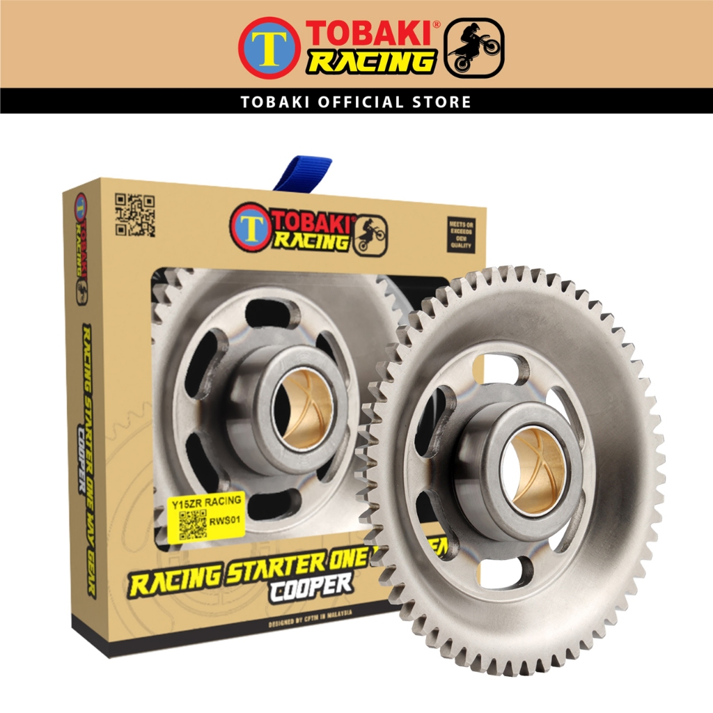 TOBAKI RACING STARTER ONE WAY GEAR - COPPER BUSH | Shopee Malaysia