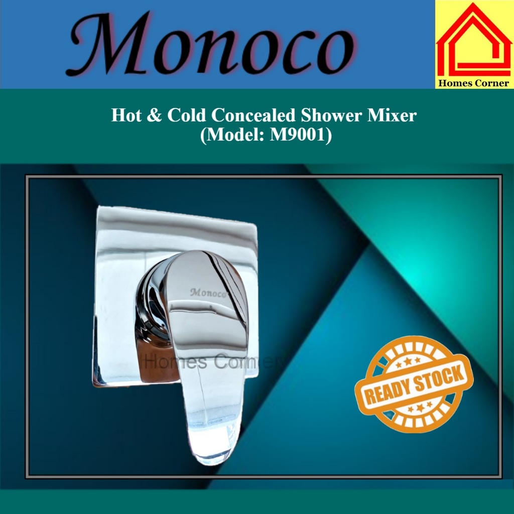 Monoco Bathroom Hot And Cold Concealed Shower Mixer (Model: M9001 ...