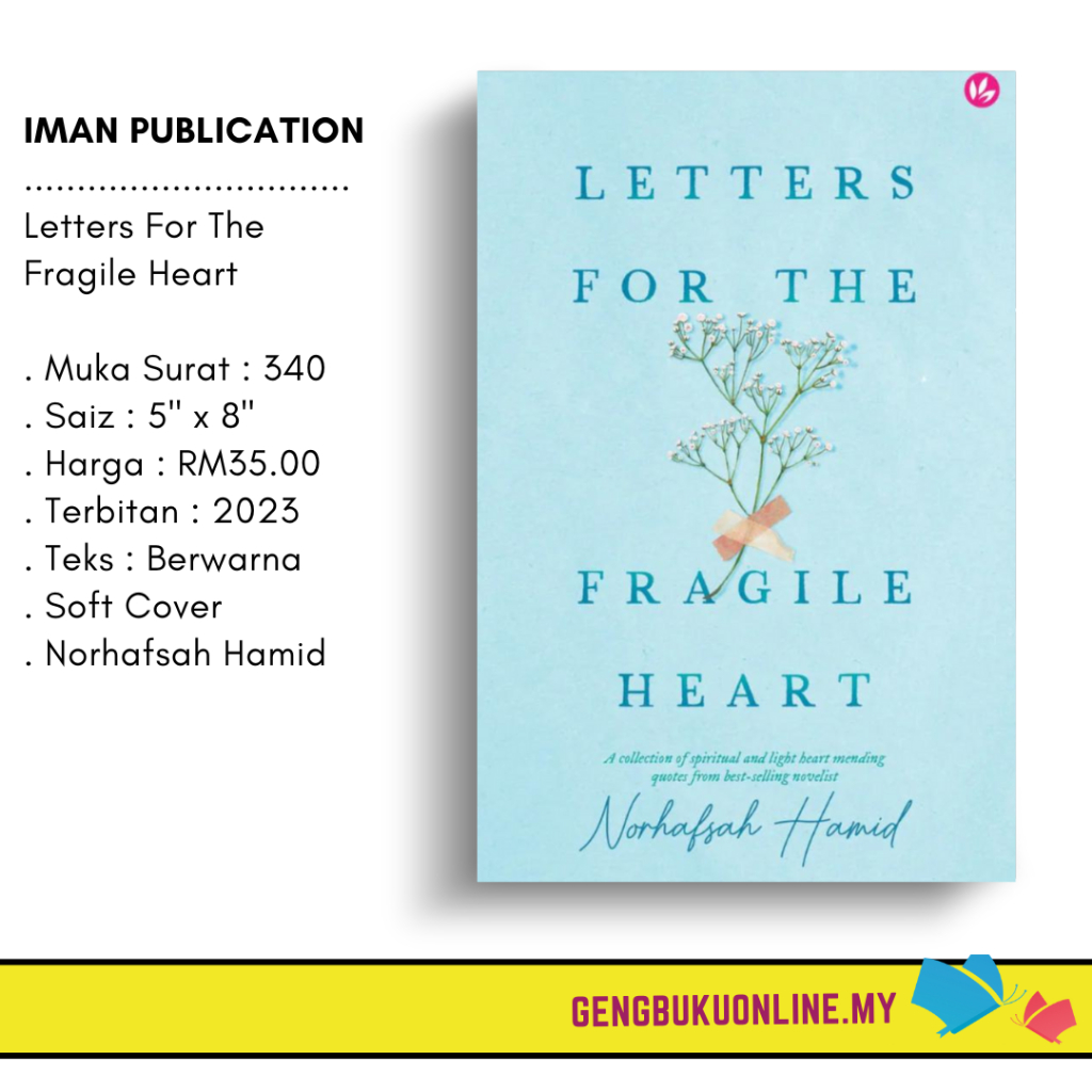 Letters For The Fragile Heart - Norhafsah Hamid | Shopee Malaysia Letters For The Fragile Heart - Norhafsah Hamid | Shopee Malaysia