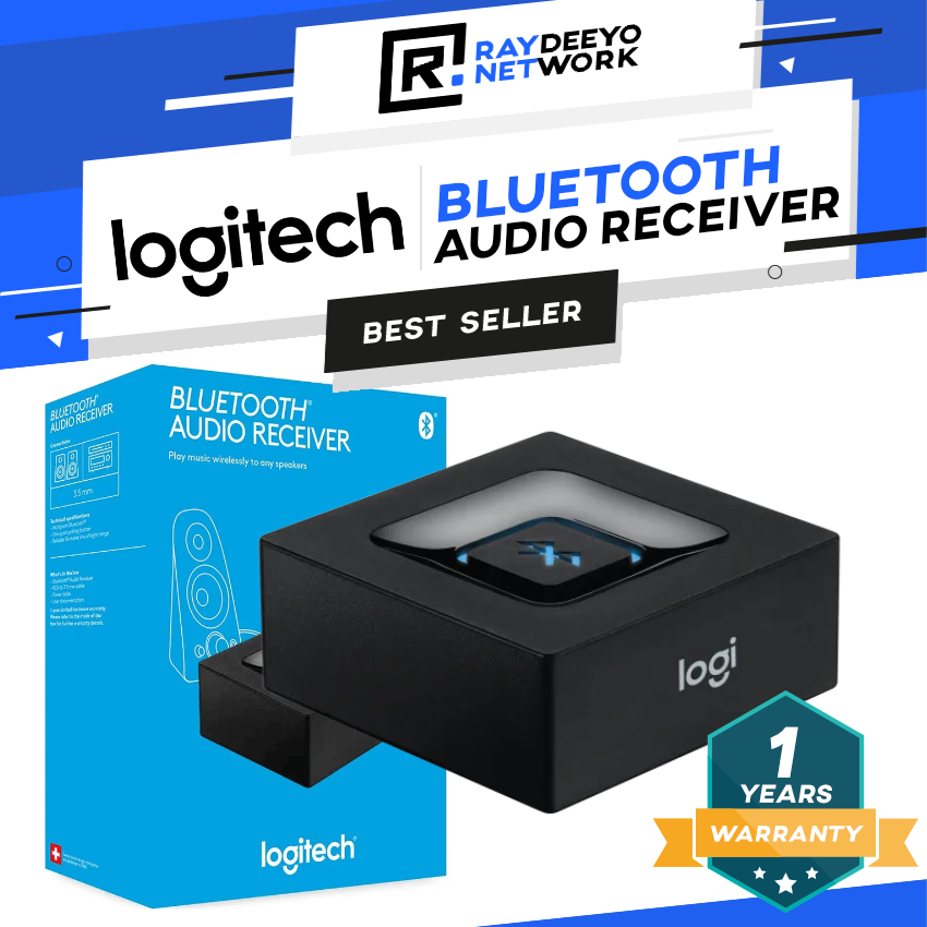 Logitech Bluetooth Audio Receiver [easy Set Up Automatic Reconnect Multipoint Bluetooth