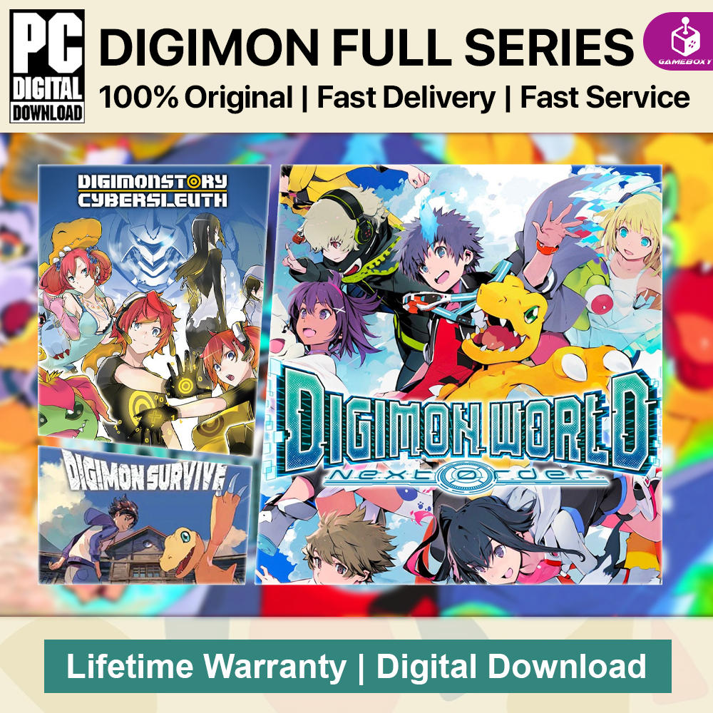 [PC] Digimon PC Full Series 2015 - 2023 [DIGITAL DOWNLOAD | OFFLINE ...