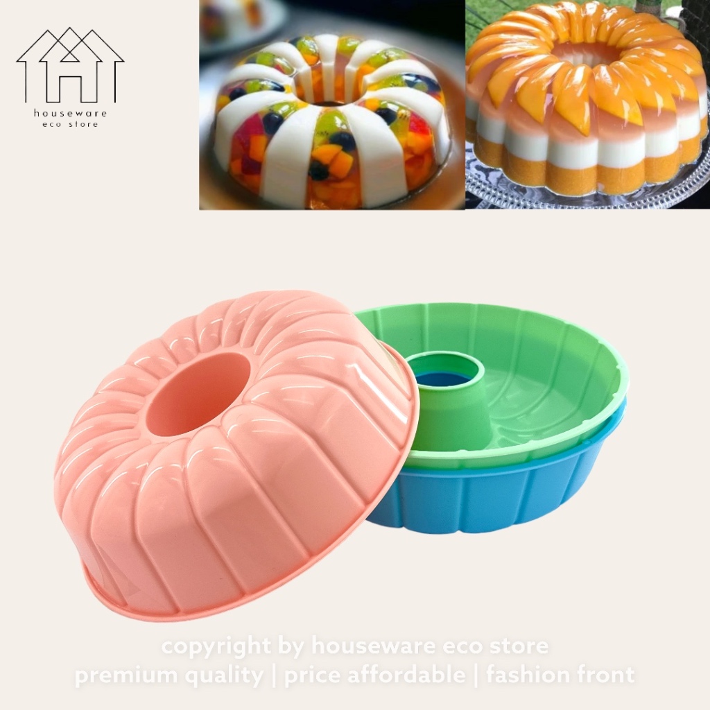 9inch Round Jelly Mould / 9'' Acuan Bulat Jelly Acuan Kuih Jeli / Acuan ...
