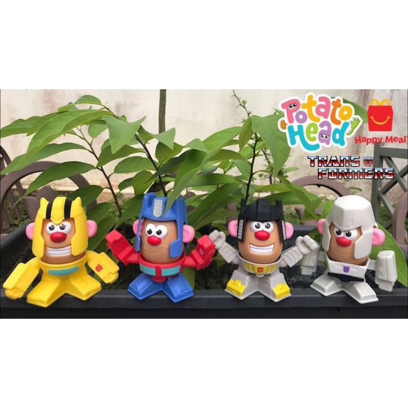 McDonald's Happy Meal Toy Transformers Potato Head | Shopee Malaysia
