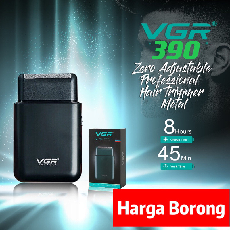 Original VGR Shaver V-390 Beard Shaver Beard Cutting Portable Men's ...