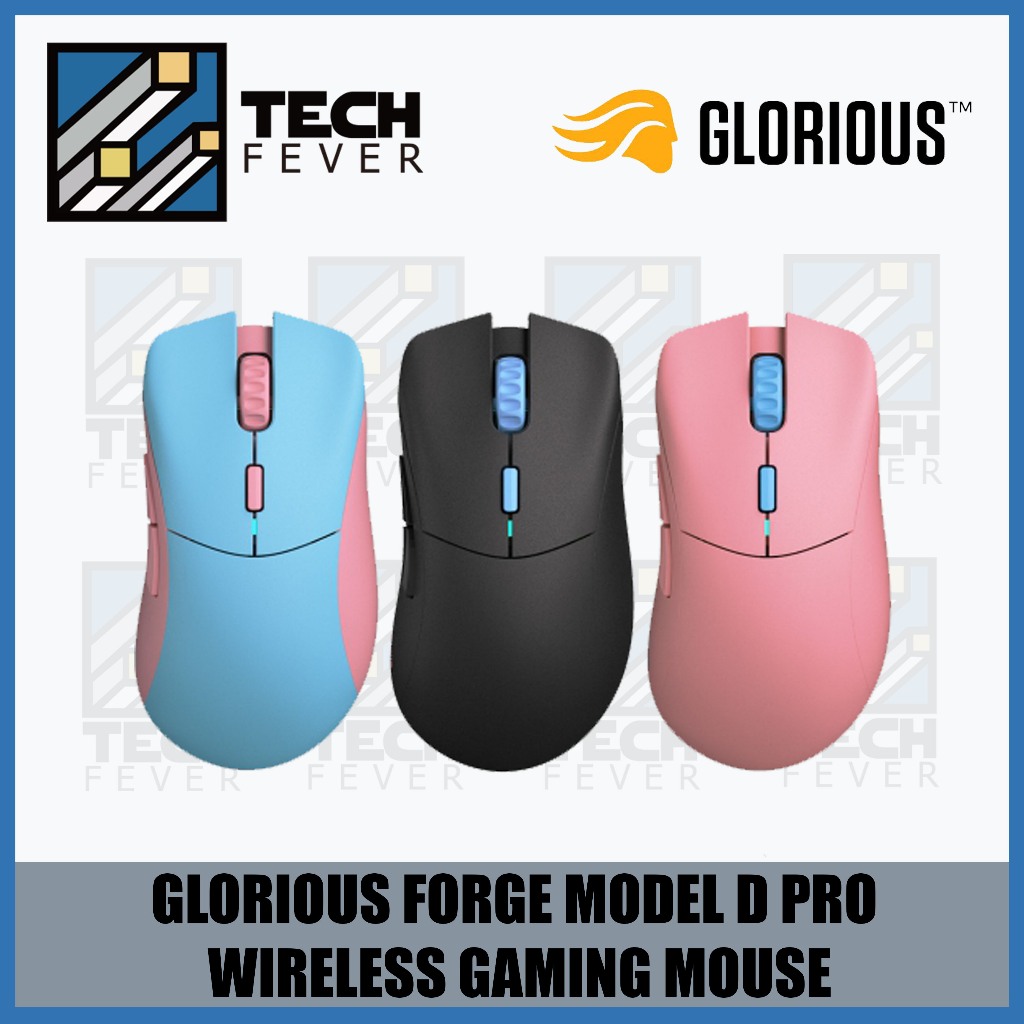 GLORIOUS FORGE MODEL D PRO WIRELESS GAMING MOUSE(Skyline/Vice/Flamingo ...