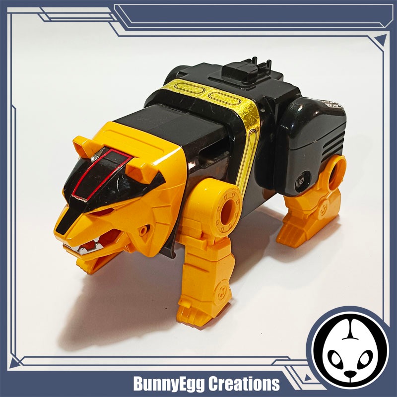 Sentai Kakuranger DX Yellow Bear zord (USED) | Shopee Malaysia