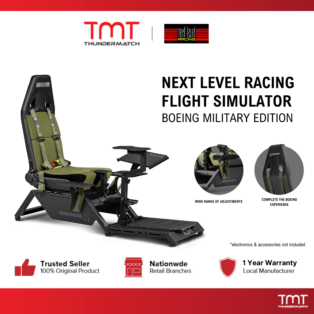 [Ready Stock] Next Level Racing Flight Simulator Boeing Military ...