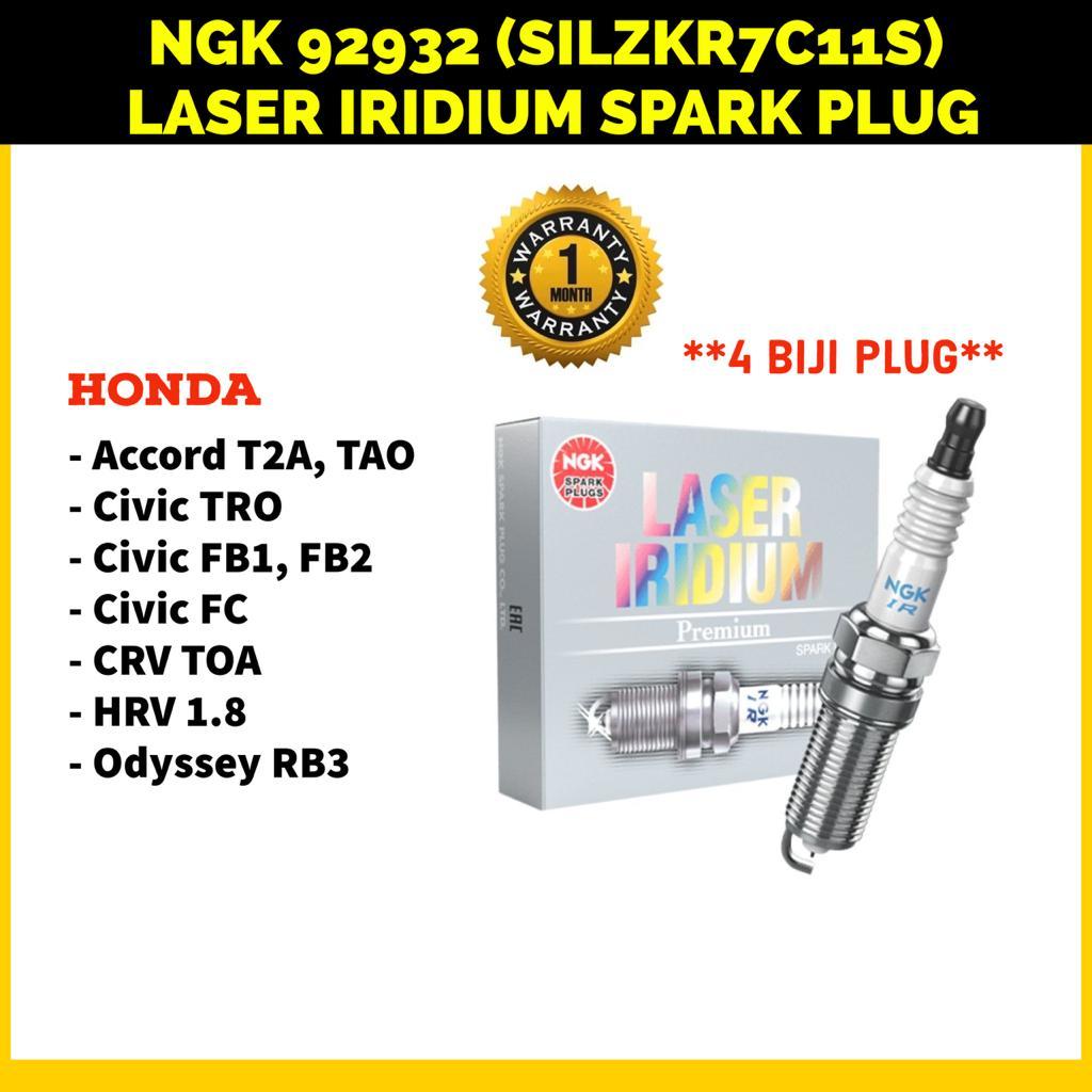 【100% ORIGINAL】 NGK 92932 PALAM PENCUCUH LASER IRIDIUM - HONDA ACCORD ...