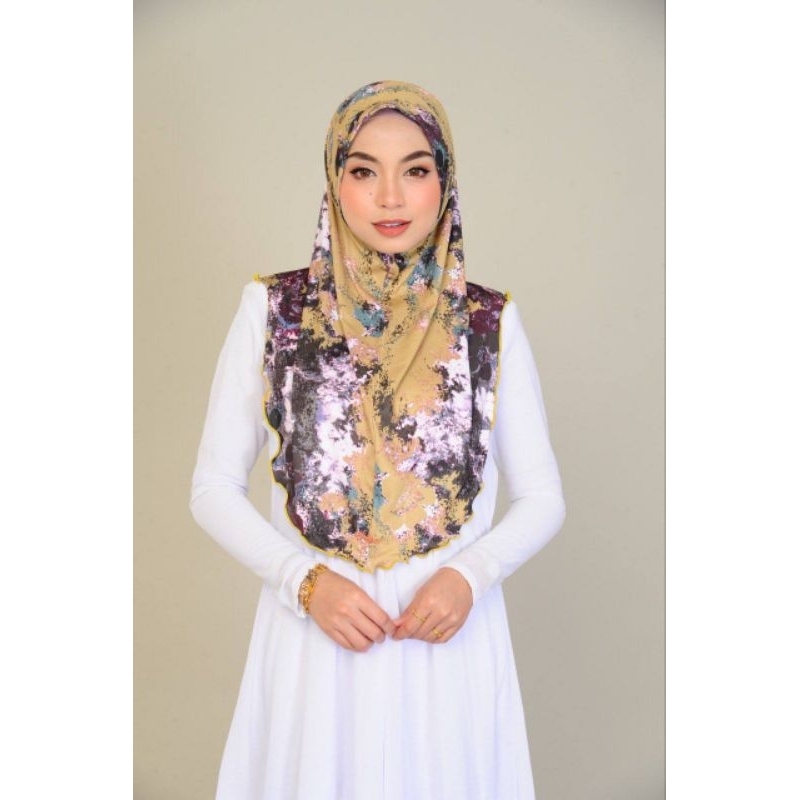 NEW TUDUNG BUDAK TUDUNG SARUNG CORAK 5D/TUDUNG LAYLA PLEATED BUDAK ...