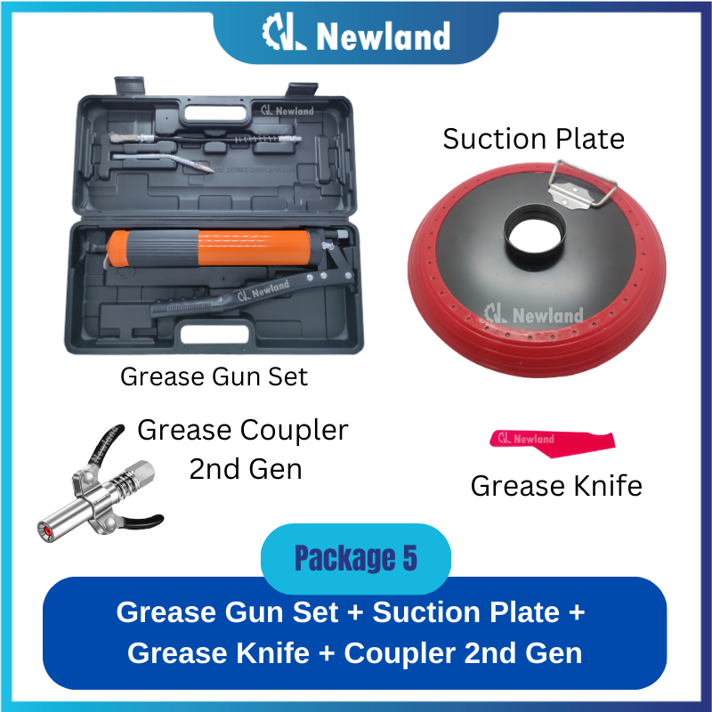 Kruger Heavy Duty Grease Pump / Pam Gris / Grease Gun - Standard 600cc ...