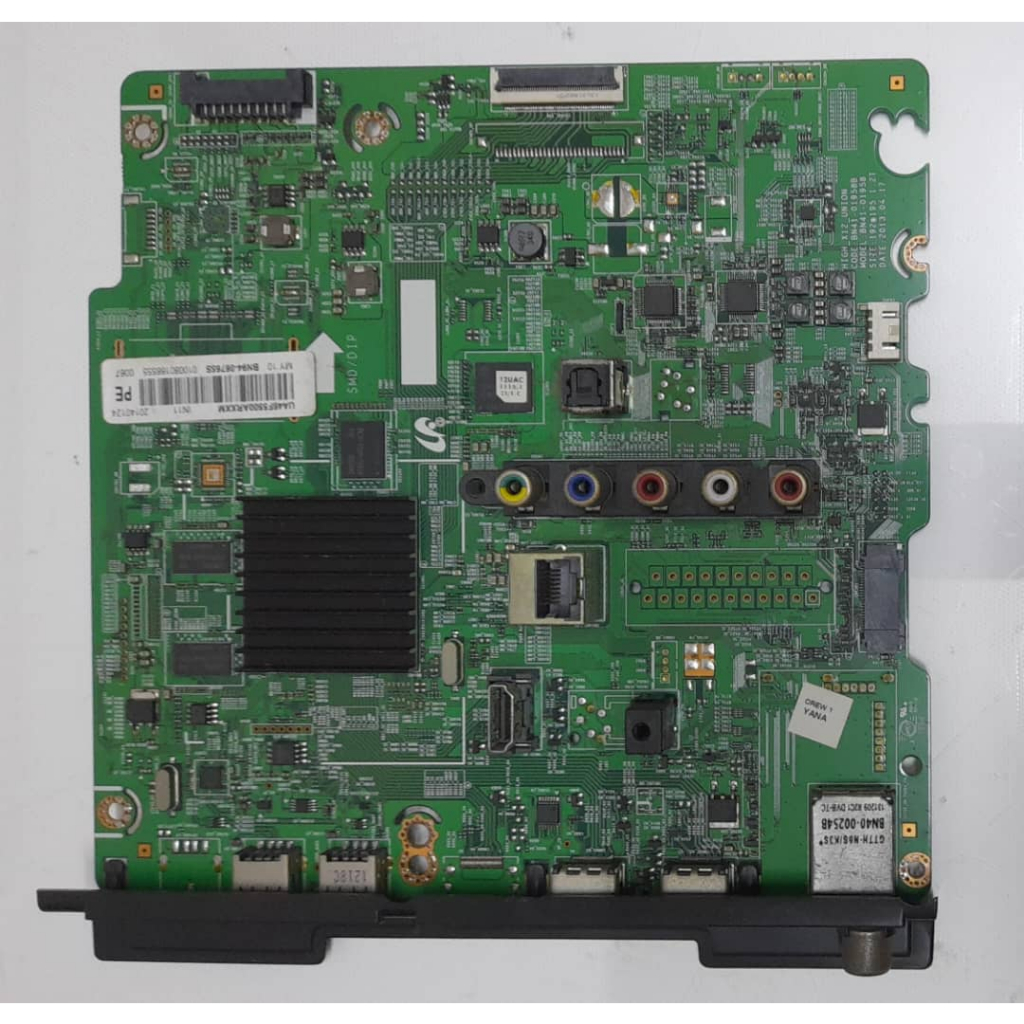 (C282) Samsung UA46F5500AR Mainboard, Powerboard, Tcon, Tcon Ribbon ...