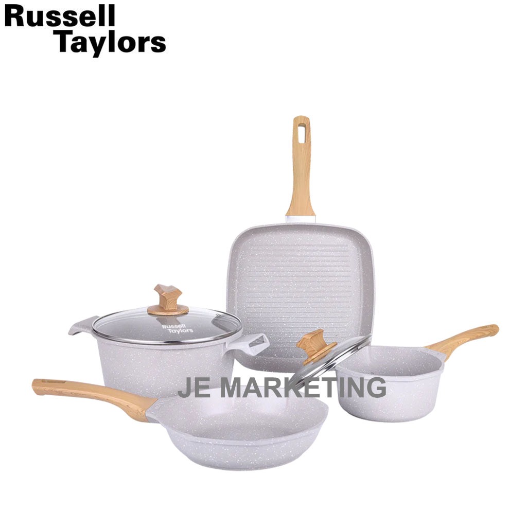 RUSSELL TAYLORS NON STICK COOKWARE SET CW-2 | Shopee Malaysia