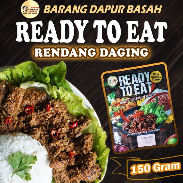 [READY TO EAT] RENDANG DAGING / RENDANG AYAM | Shopee Malaysia