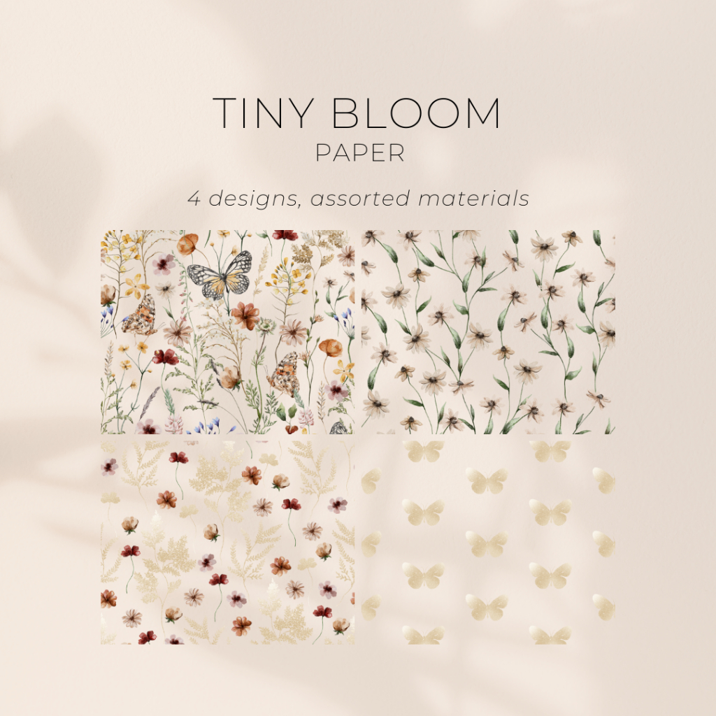 Tiny Blooms Vellum Paper | Shopee Malaysia