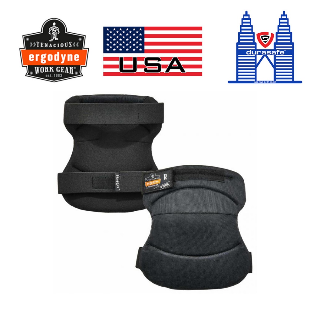 ERGODYNE ProFlex 230HL Knee Pads - Wide Soft Cap, Hook & Loop | Shopee ...
