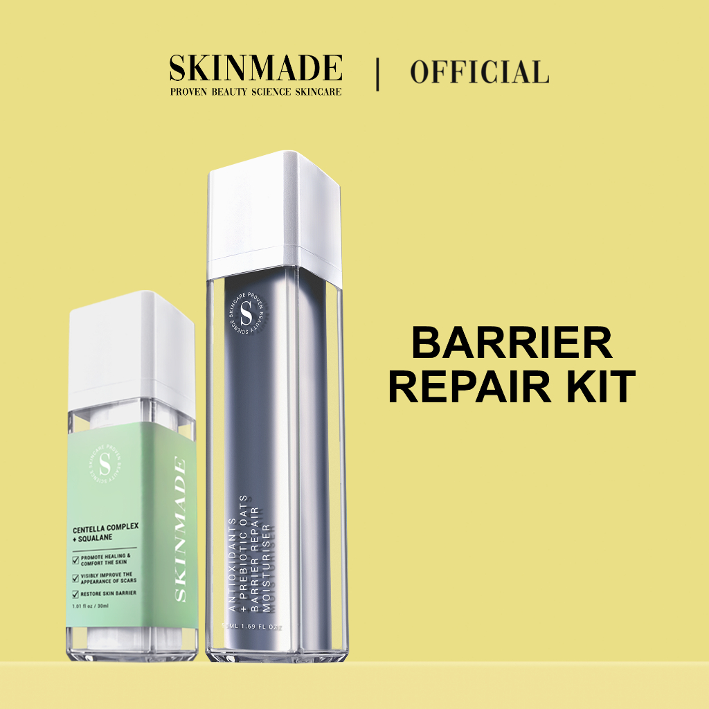 SKINMADE Barrier Repair Set - Centella Complex + Squalane Serum ...