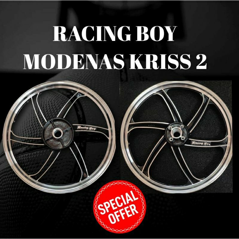 Sport Rim Racing Boy 688 6 Batang Satu Set Modenas Kriss2 Kriss 2 PNP ...