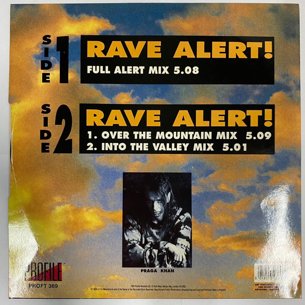 Praga Khan – Rave Alert! 12", 45 RPM, Single | Shopee Malaysia