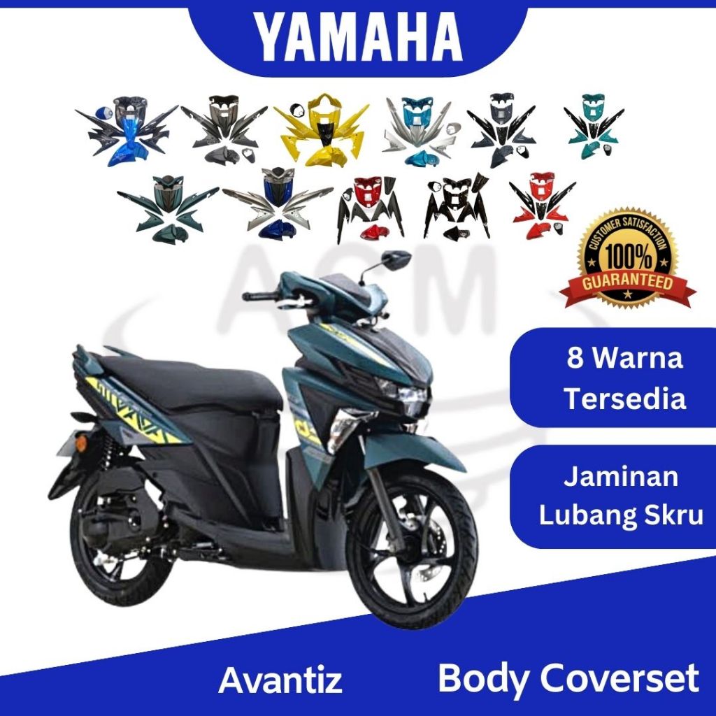 YAMAHA Ego Avantiz Full Body Cover Set Coverset Kit Color Parts Part ...