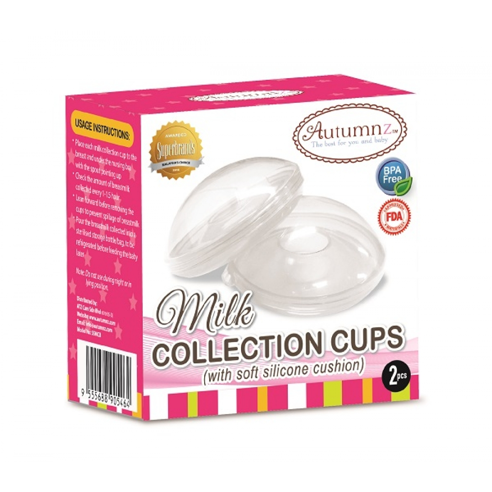 Autumnz MANUAL Silicone Breastmilk Collector / Milk Collection Cups ...