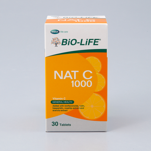 BIO-LIFE NAT C 1000mg (1 BOTTLE x 30 TABLETS) | Shopee Malaysia