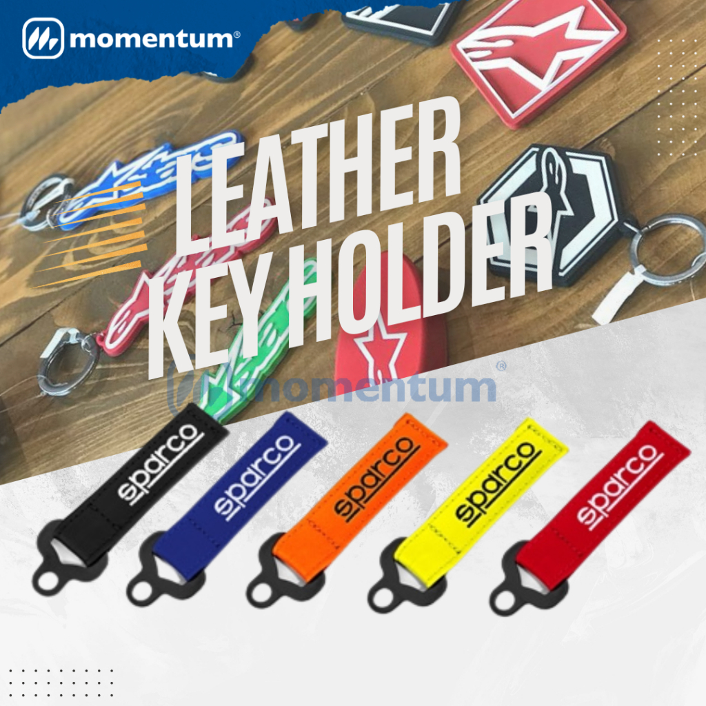 SPARCO ORIGINAL LEATHER KEY CHAIN | Shopee Malaysia
