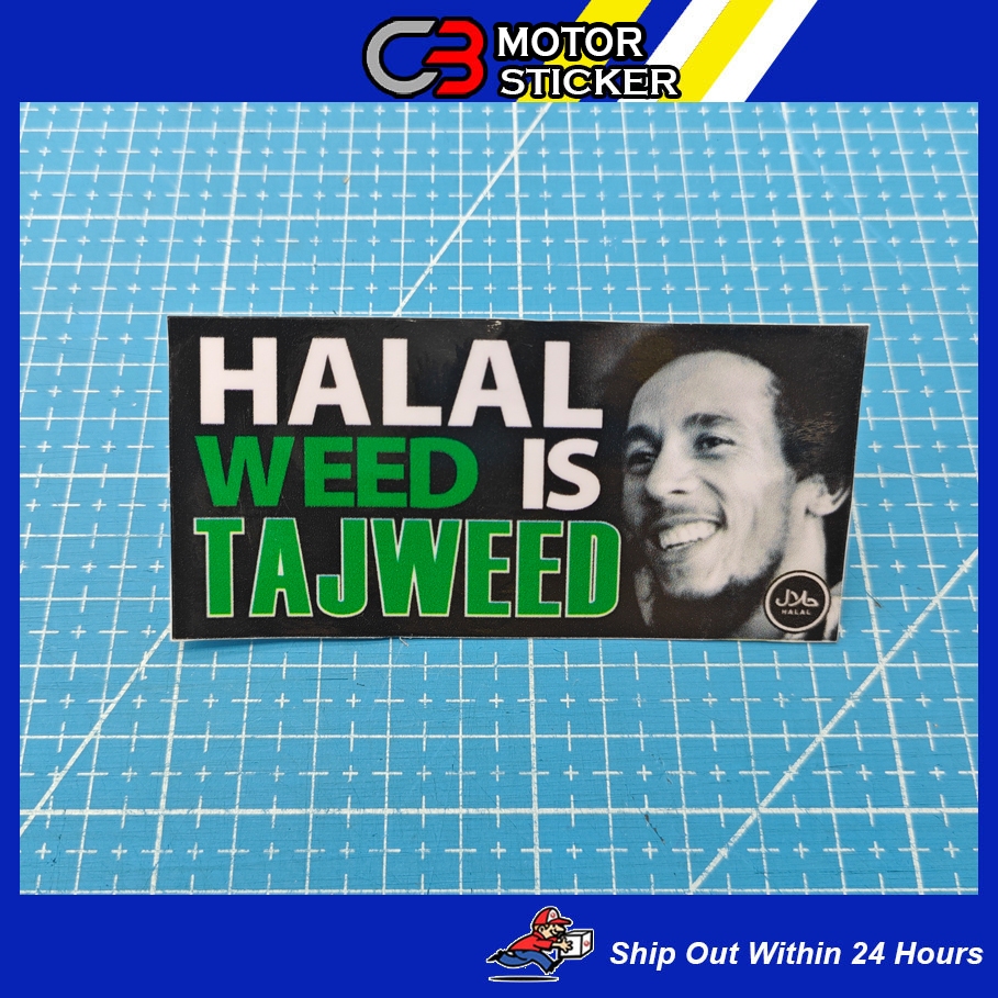 Halal weed is tajweed sticker / m275 | Shopee Malaysia
