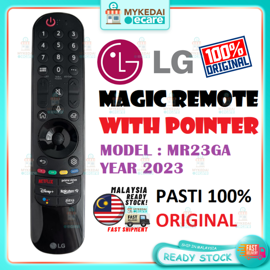LG AN MR23GA LG magic remote control smart tv AN-MR23 year 2023 model ...