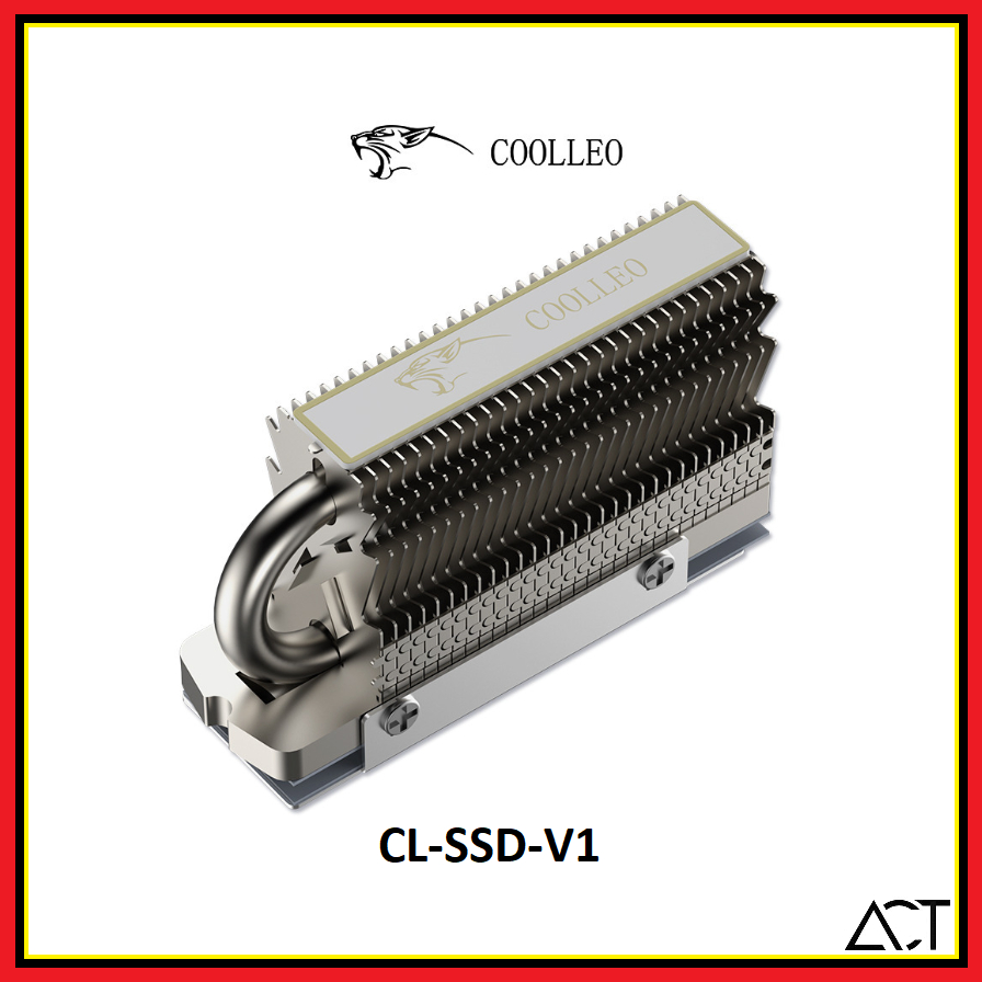Coolleo CL-SSD-V1 M.2 2280 SSD High-Performance Cooling Heatsink ...