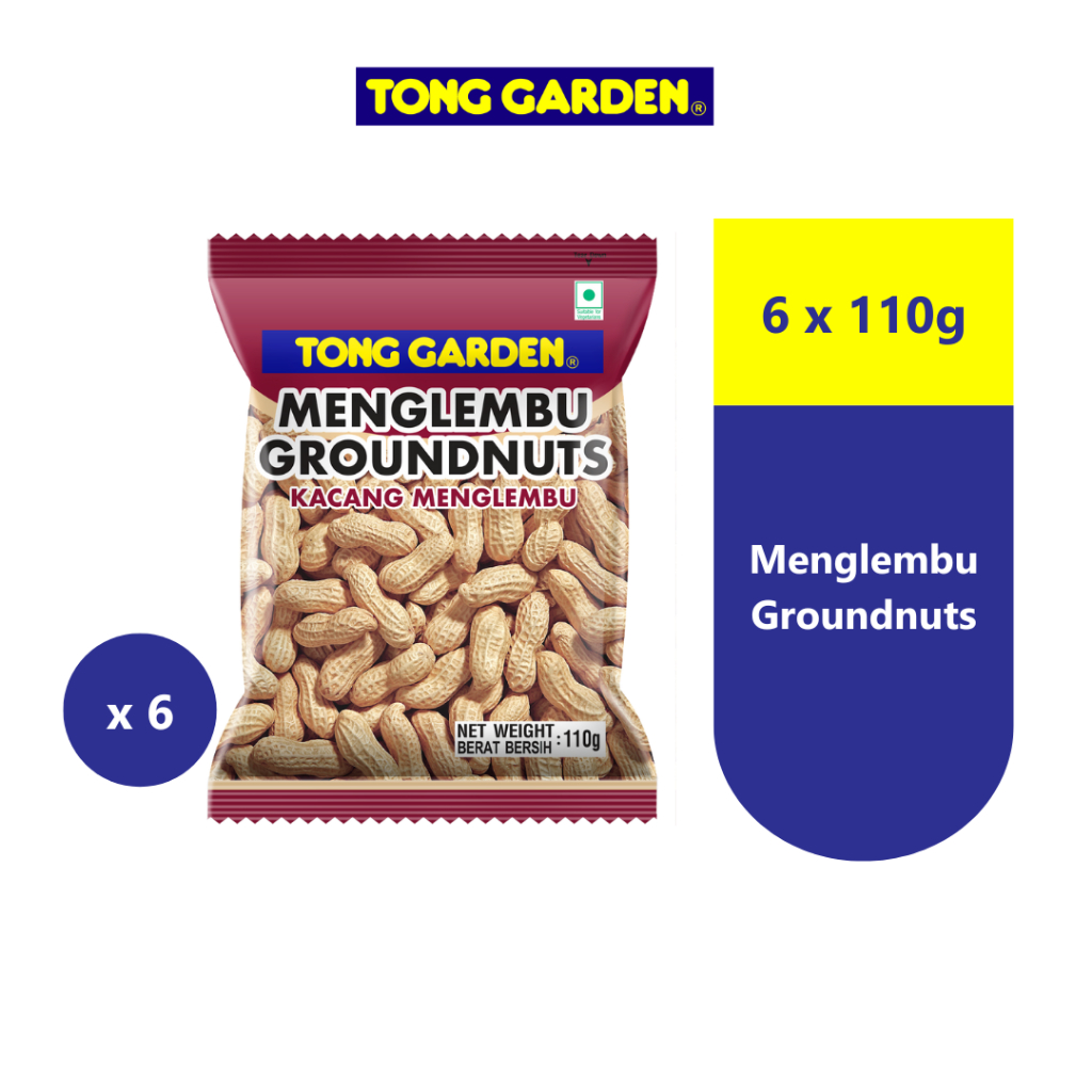 Tong Garden Menglembu Groundnuts 110g x 6 packets | Shopee Malaysia