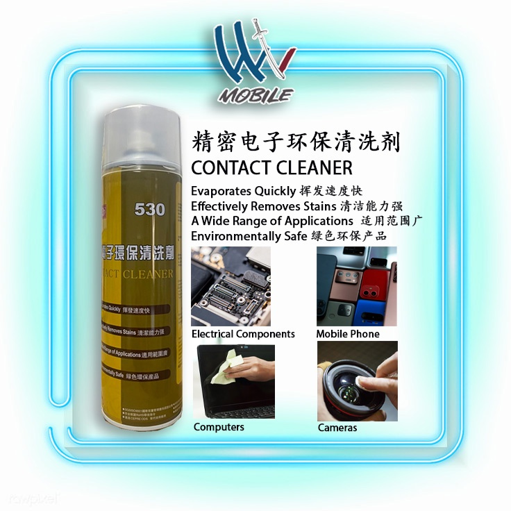 Multipurpose 530 Electronic Contact Cleaner Electronic Spray Mobile ...
