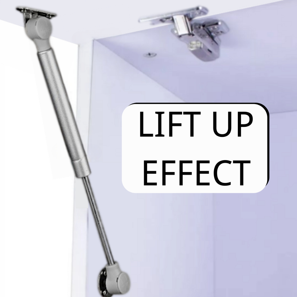 Gas Spring Door Lift Support Hydraulic Soft Lift Up Gas Spring Kitchen ...