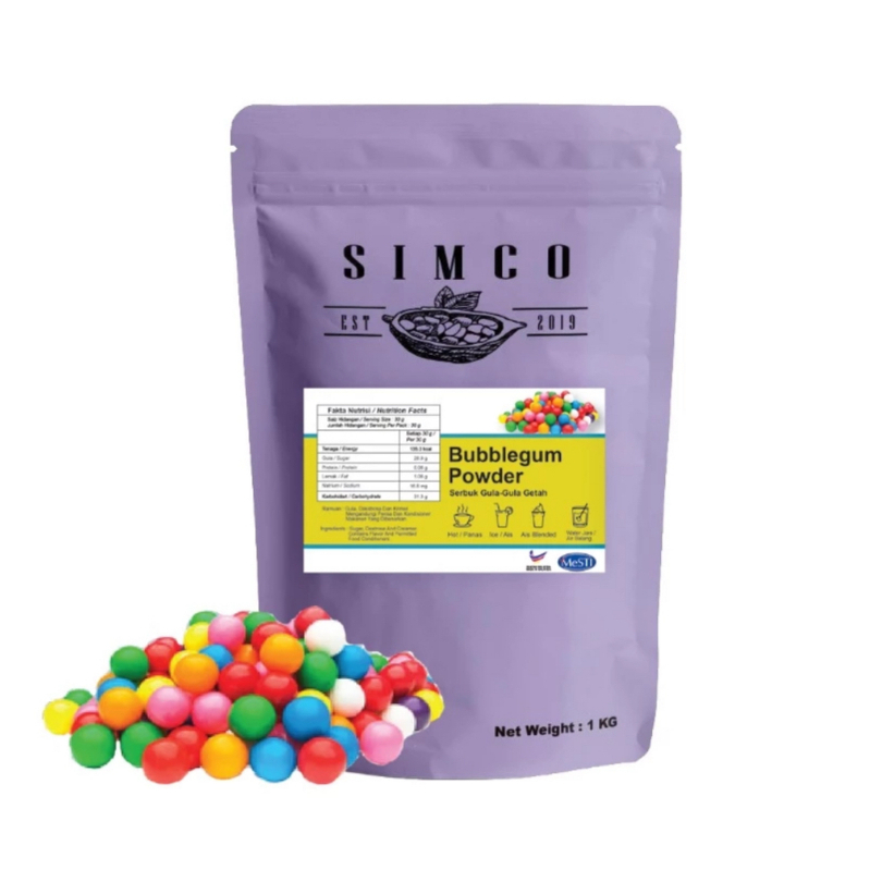 (Ready Stock)SIMCO SERBUK AIR BALANG ICE BLENDED POWEDER VANILLA BLUE ...