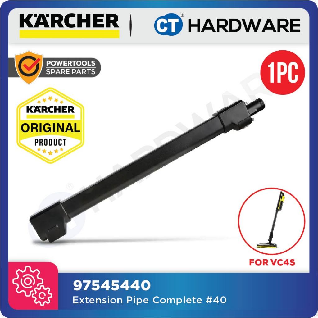 KARCHER 97545440 EXTENSION PIPE COMPLETE #40 VC4S | VCS5 HANDHELD ...