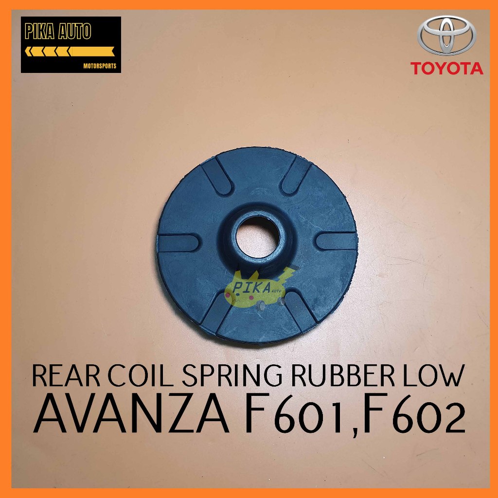 TOYOTA AVANZA F601,F602 REAR COIL SPRING RUBBER LOW 48482-BZ010 ...
