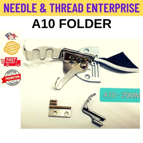 A10 FOLDER / TAPAK FOLDER / TAPAK PIPING / A10 FOLDER MESIN JAHIT LURUS ...
