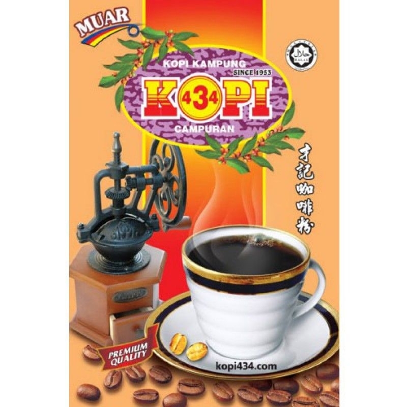 KOPI 434 KOPI KAMPUNG CAMPURAN (300G/600G) | Shopee Malaysia