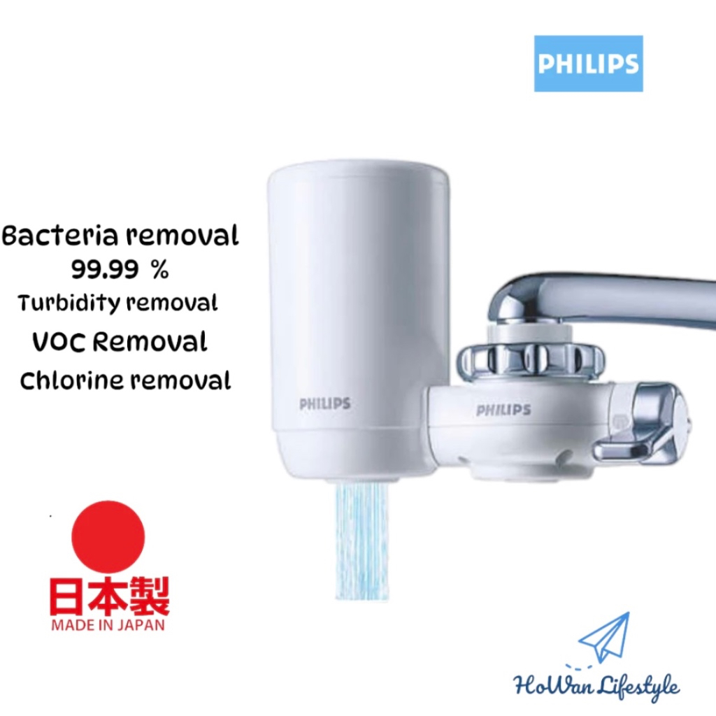 [100% Made In Japan🇯🇵] Philips WP3811 on-tap water purifier (4-stage ...