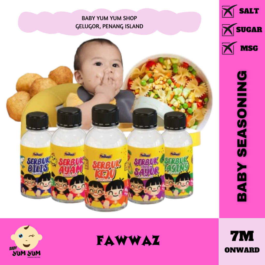FAWWAZ SERBUK PERASA BABY MUDAH TRAVEL SESUAI UNTUK BABY 7 BULAN DAN KE ...