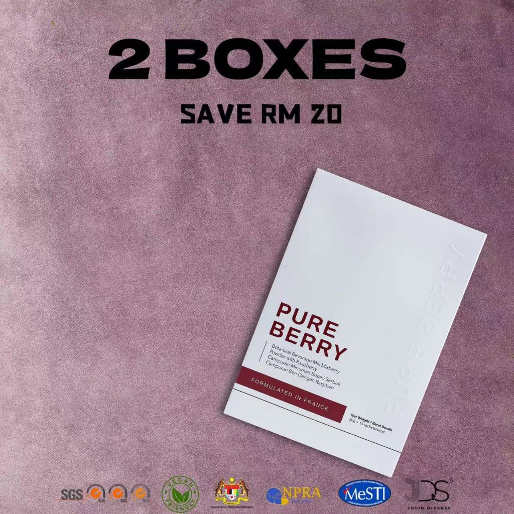 [2 Boxes] UPGRADED!! Pureberry Enzyme Detox / Loss Weight Diet / 全新升级版 ...