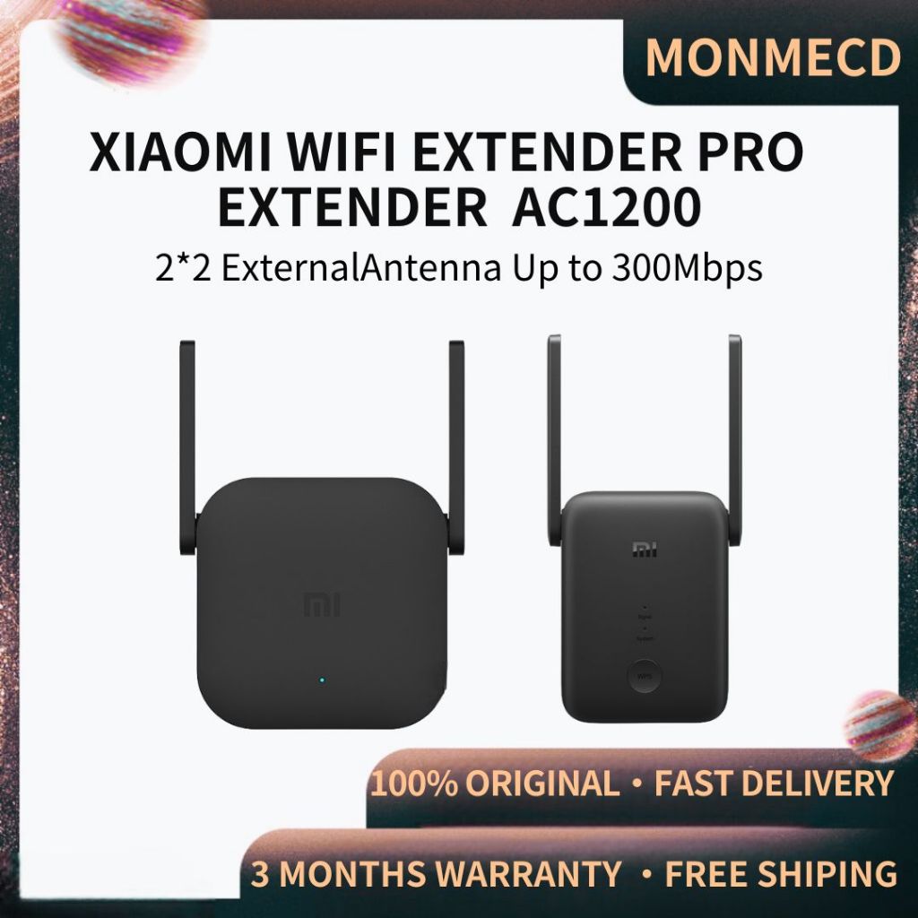 [Ready Stock] Xiaomi WiFi Extender pro/Extender AC1200 up to 300Mbps 2* ...