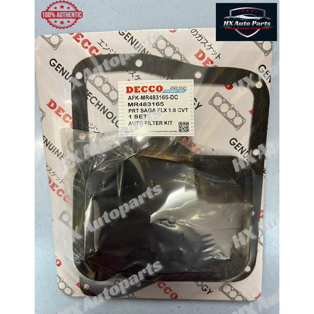 DECCO AUTO TRANSMISSION FILTER [MR483165] PROTON SAGA FLX/ IRIZ ...