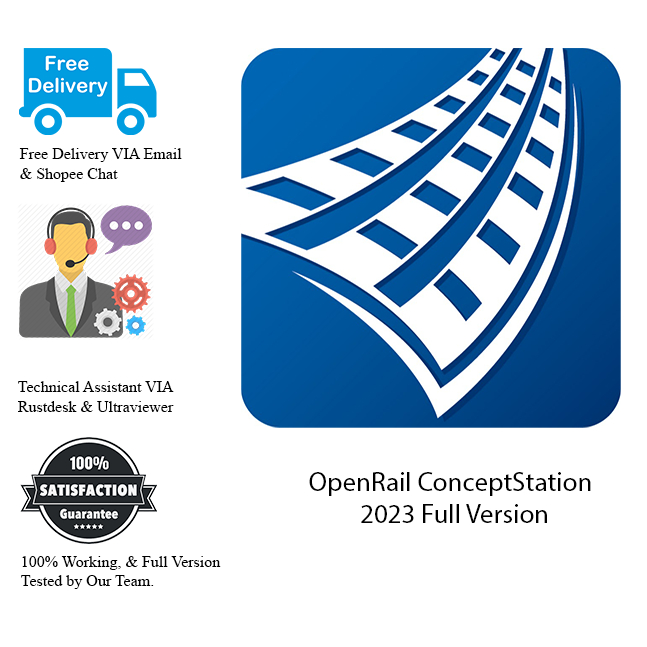 OpenRail ConceptStation 2023 Full Version | Shopee Malaysia