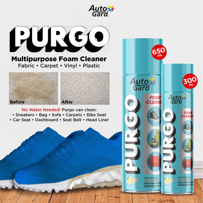 AUTOGARD PURGO MULTIPURPOSE FOAM CLEANER 650ml | Shopee Malaysia