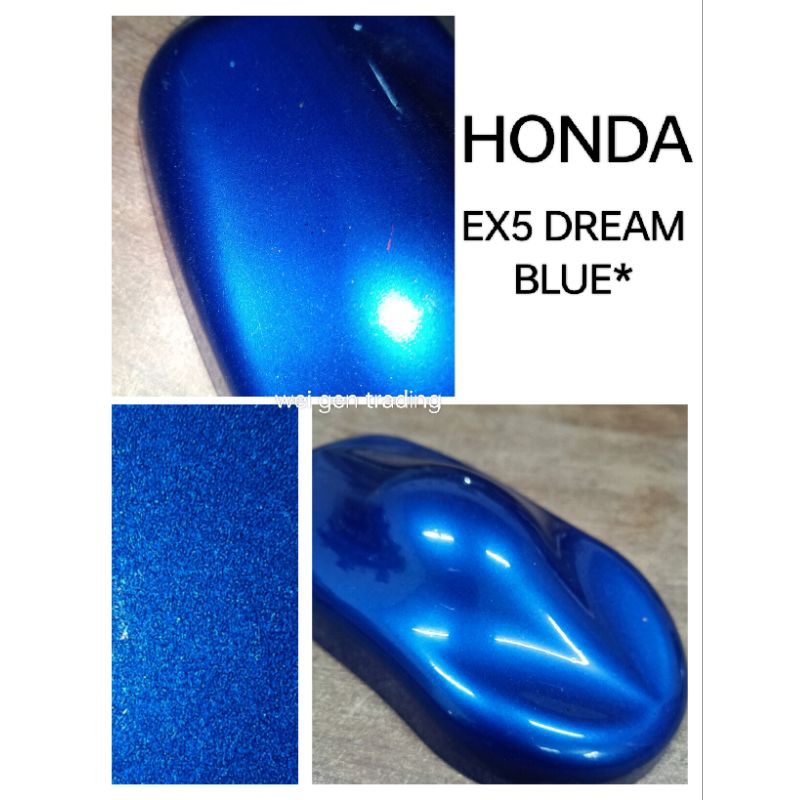 HONDA EX5 MOTOR BLUE * ( 2K CAR PAINT WITH HIGH TEMPERATURE ) | Shopee ...