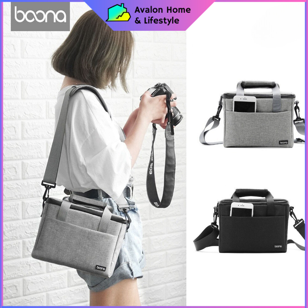 BN-H001 Portable Travel Camera Lens Storage Shoulder Bag DSLR Gadget ...